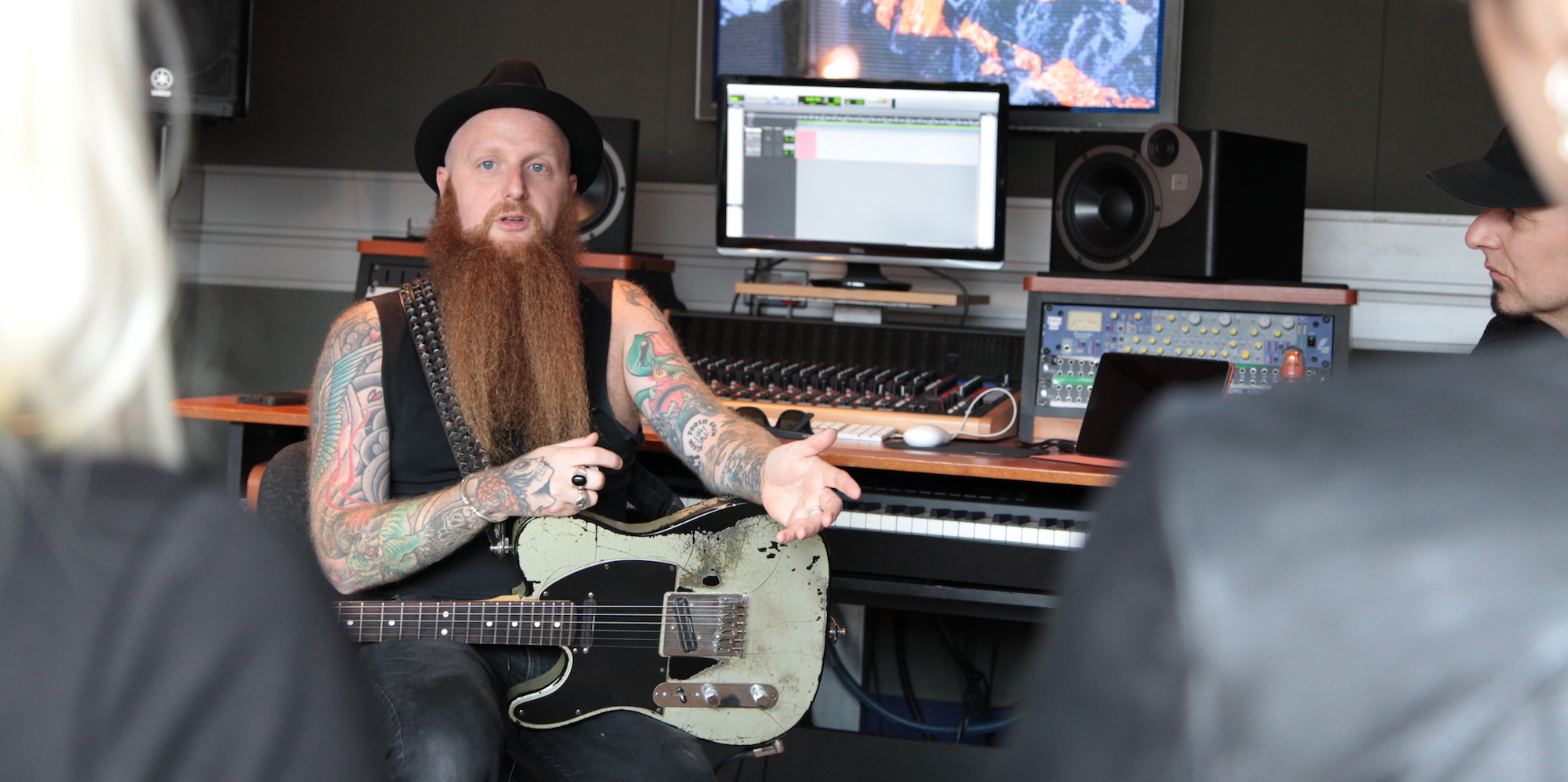 Skindred’s Mikey Demus holds exclusive masterclass at Metropolis Studios