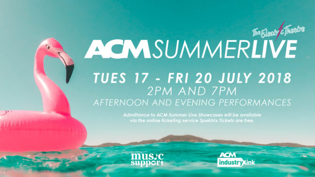 Summer Live 2018 - The Ultimate New Music Showcase | ACM