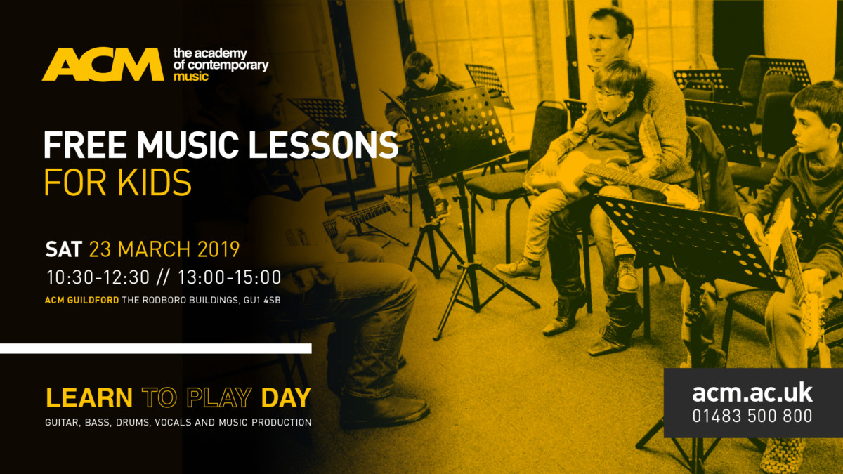 Learn To Play Day 2019 at ACM Guildford